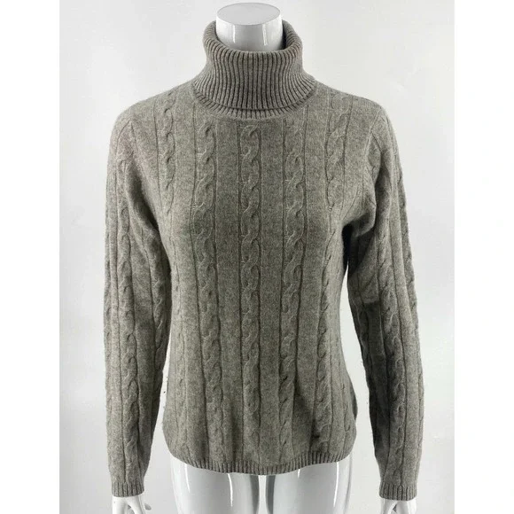 Vertical Design Cashmere Sweater